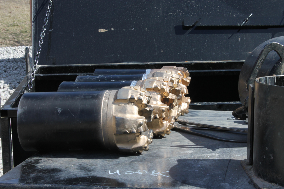 Carter County stratigraphic test drilling underway, KGS Core Library ...