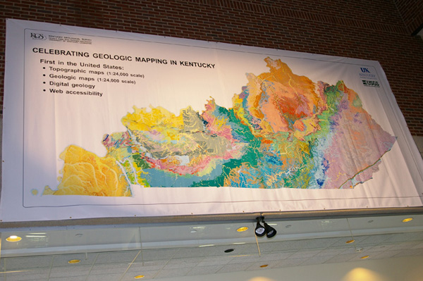 KGS celebrates its mapping program, KGS, Kentucky Geological Survey