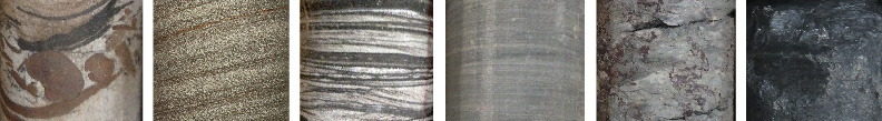 Key to Identifying Major Rock Groups, Coal Exploration Core, Kentucky ...