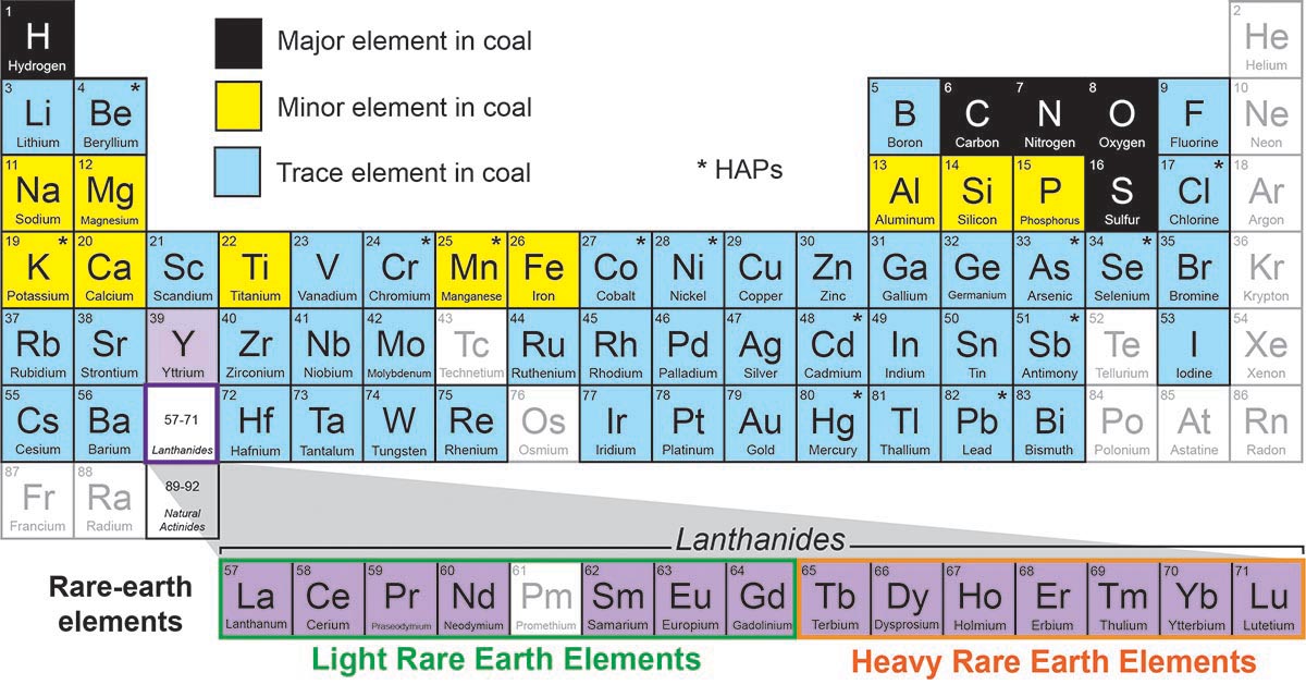 Rare Earth Elements Coal Kentucky Geological Survey University Of