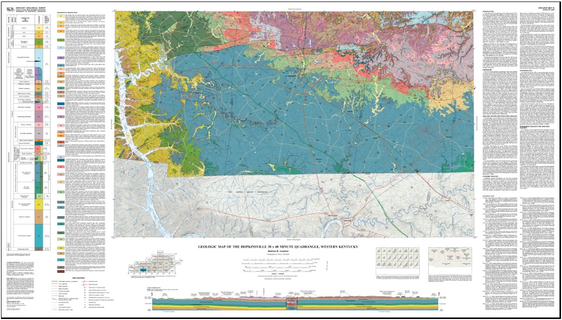 1:100,000 Scale Geological Map Series, Kentucky Geological Survey